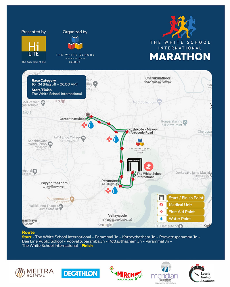 Location | The White School International Marathon